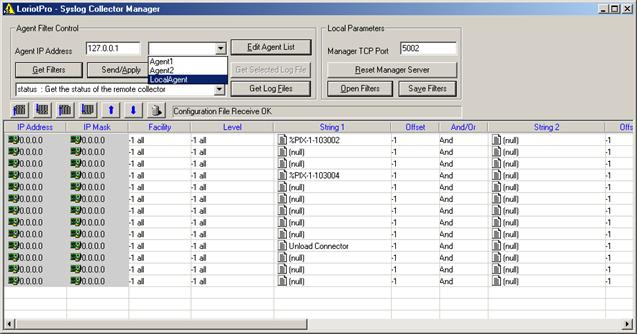 Syslog Collector Manager