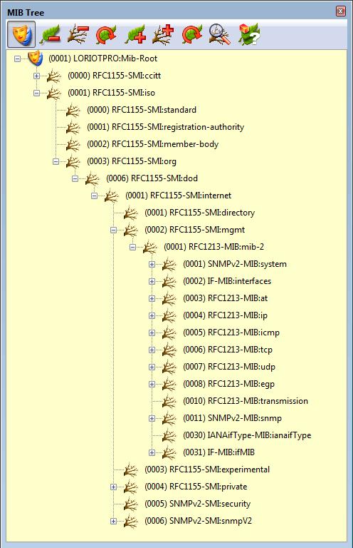 MIB Compiler tool compiles MIB files for LoriotPro